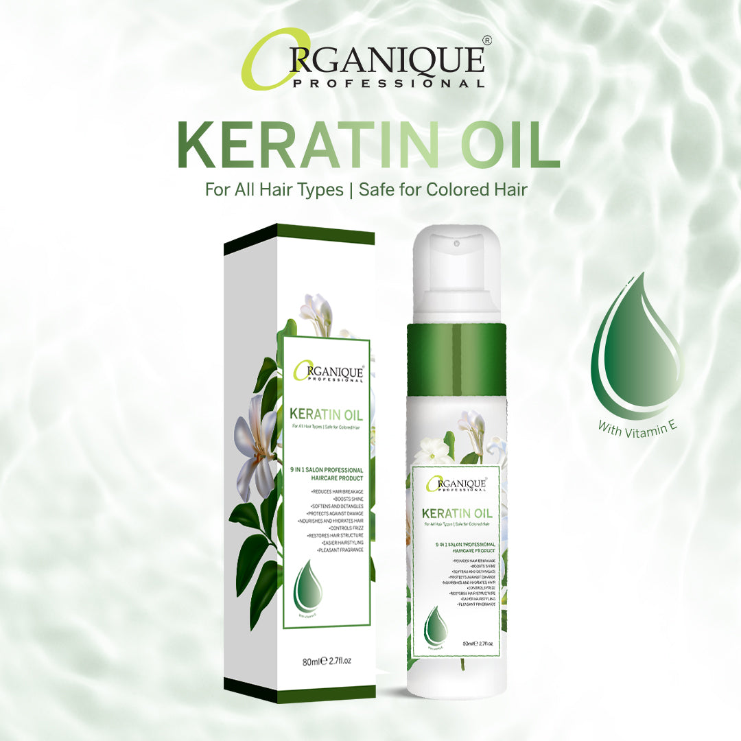Organique Professional Keratin Oil 80ml – New Summit Colors ...