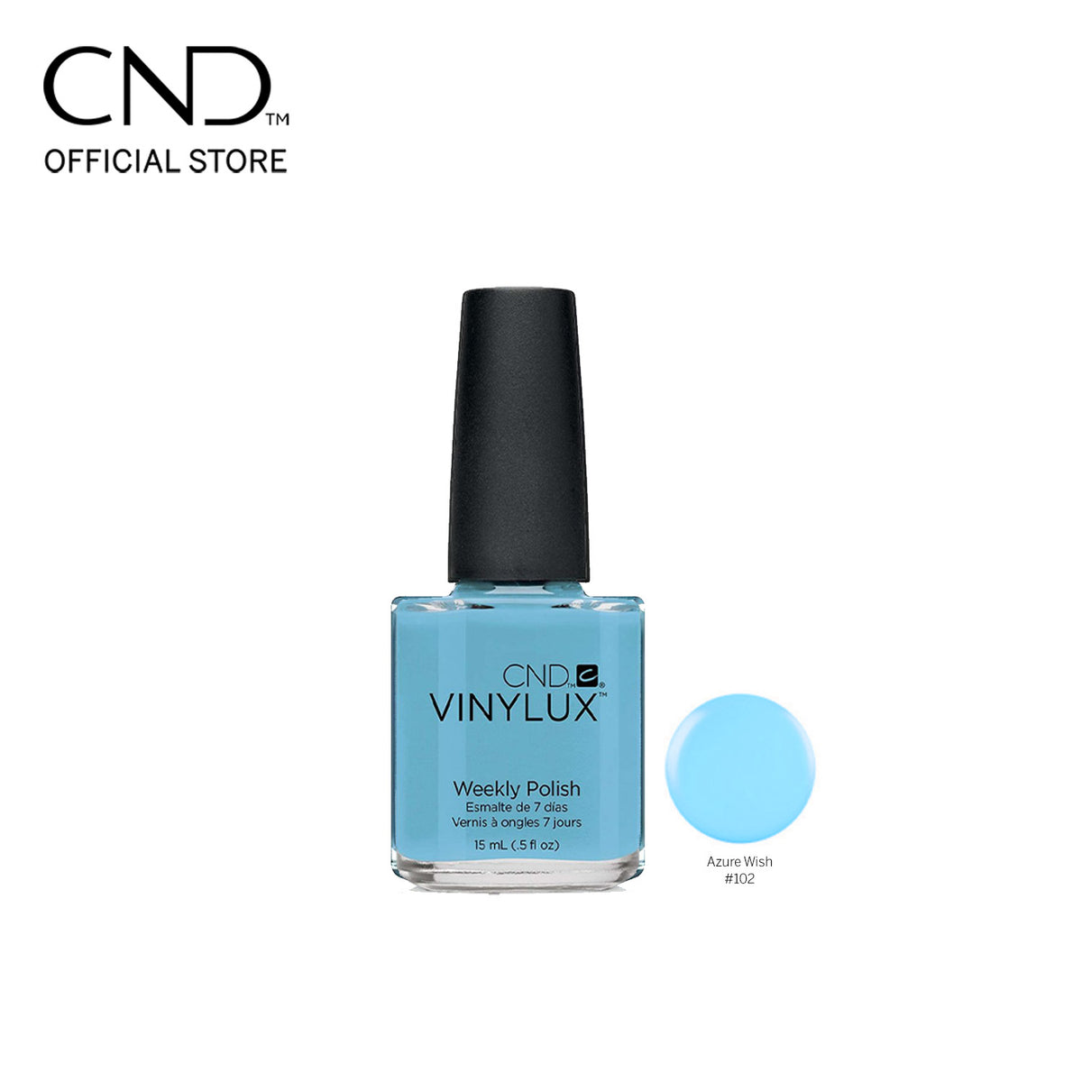 CND Vinylux Azure Wish #102 – New Summit Colors Distribution Inc.