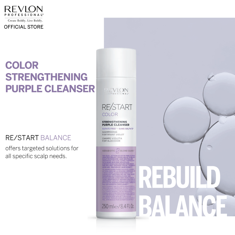 Revlon Professional RE/Start COLOR Strenghtening Purple Cleanser 250ml ...