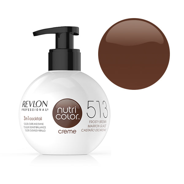 Revlon Professional Nutri Color Creme 513 Frosty Brown 250ml – New ...