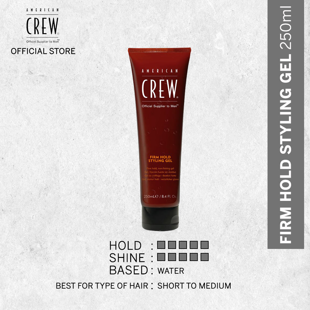 American Crew Firm Hold Styling Gel – New Summit Colors Distribution Inc.