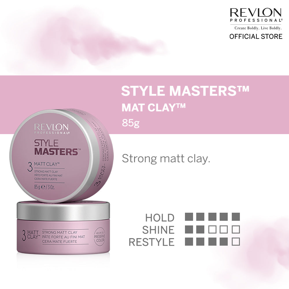 Revlon Professional Style Masters Matt Clay 85grams – New Summit Colors ...
